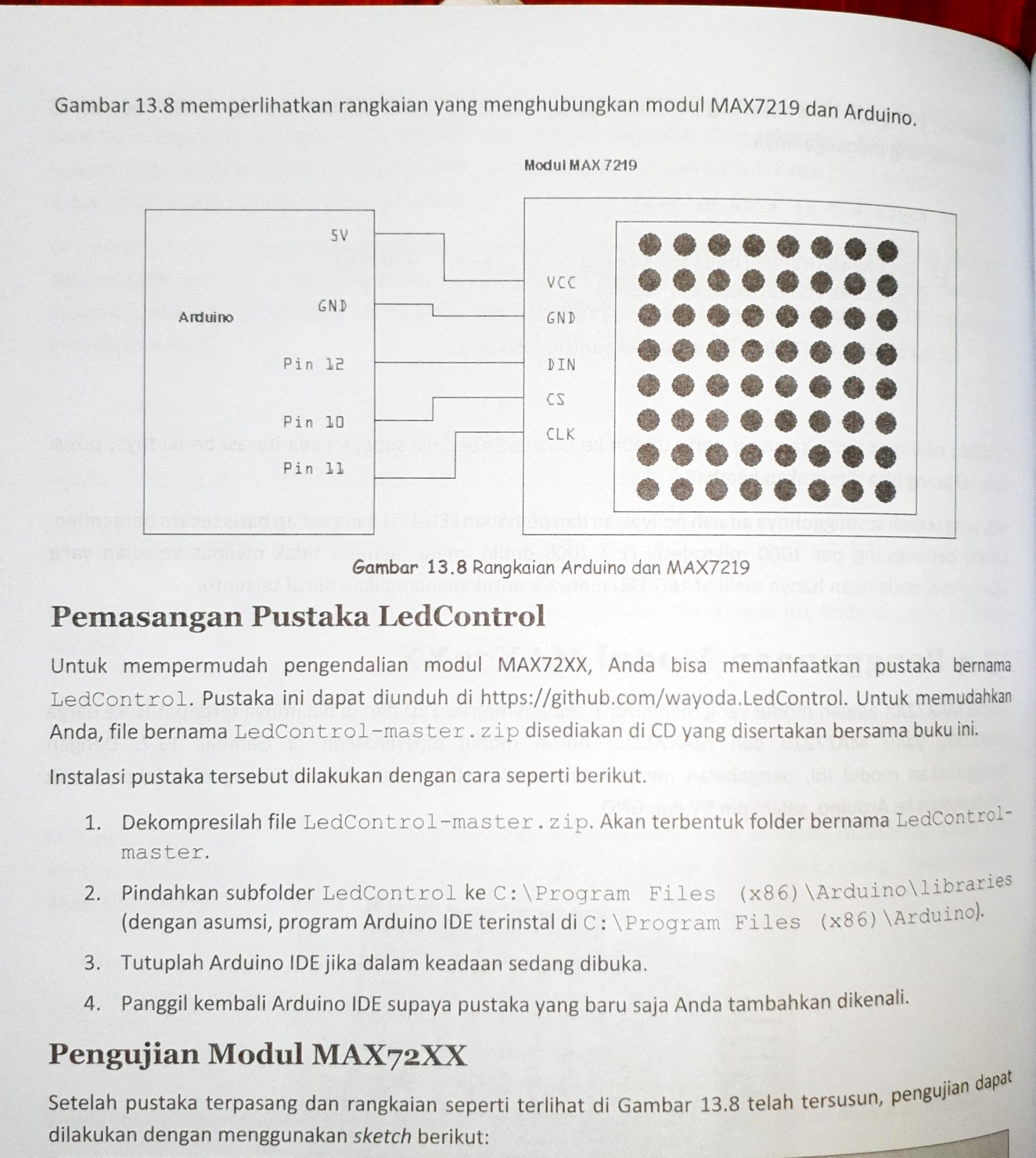 13. Pembelajaran Mengenai Matriks LED pada Arduino
