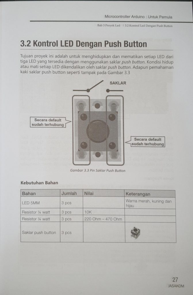 3. Proyek LED dengan Arduino | PROACTIVE EDUCATION