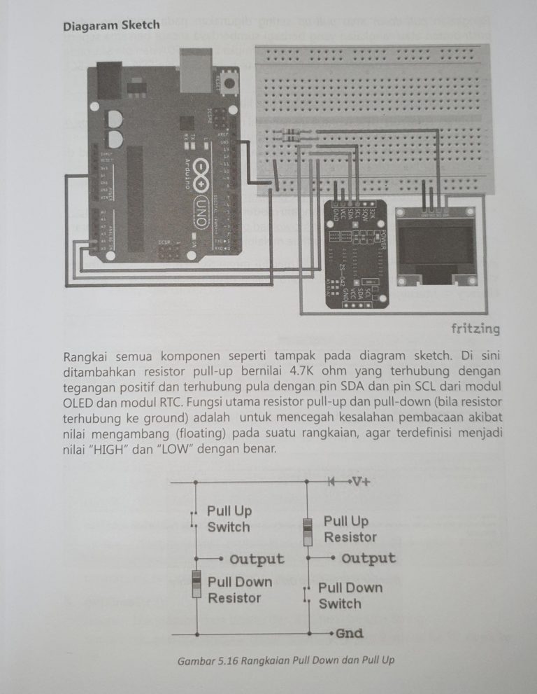 5. Proyek Layar LCD dan OLED dengan Arduino