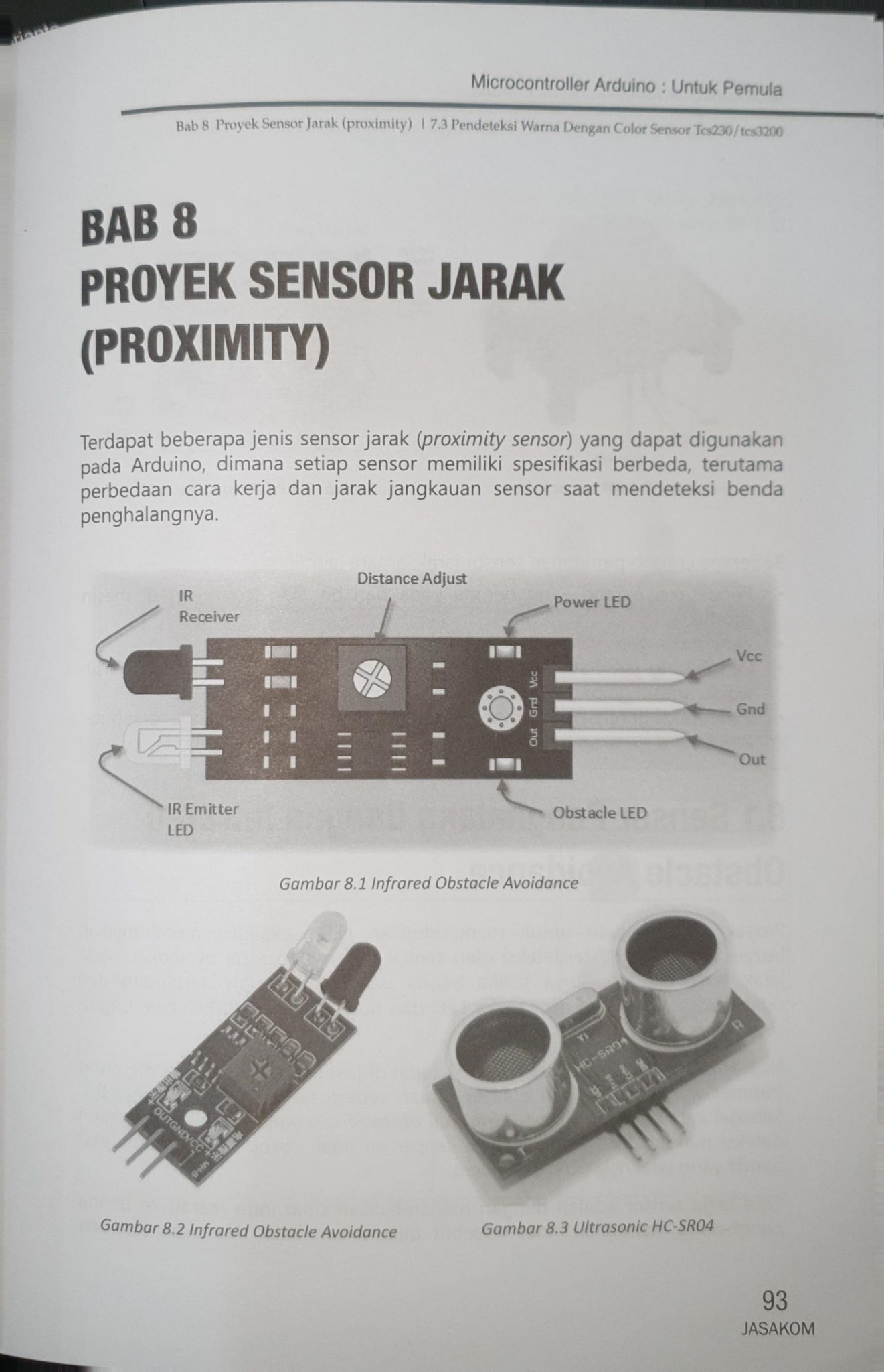 8. Proyek Sensor Jarak (Proximity) dengan Arduino